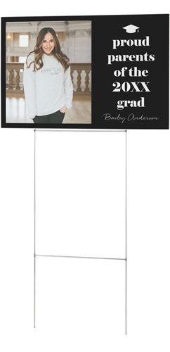 Proud Graduate Yard Sign by Shutterfly | Shutterfly
