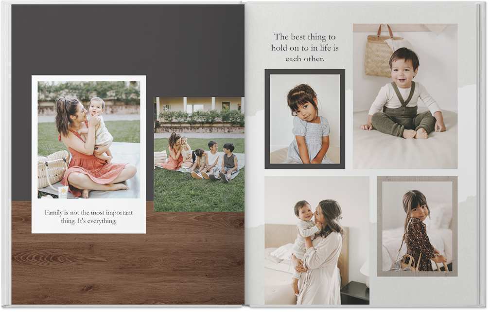 Elevated Rustic Photo Book | Shutterfly