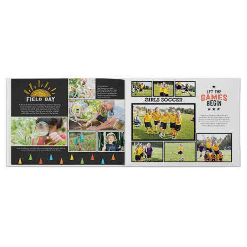 Chalkboard Yearbook Photo Book | Shutterfly