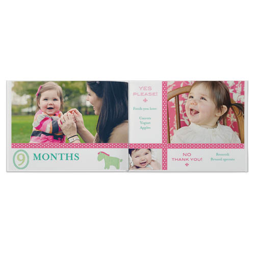 Classic Baby Girl Photo Book | Shutterfly