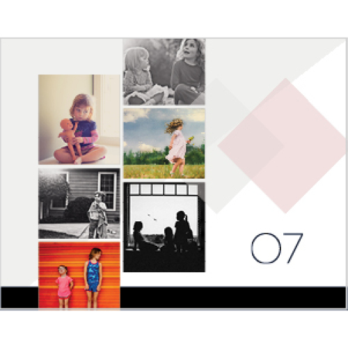 Modern Collage Wall Calendar | Shutterfly