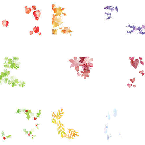 Watercolor Seasons Wall Calendar | Shutterfly