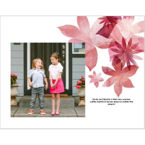 Watercolor Seasons Wall Calendar | Shutterfly