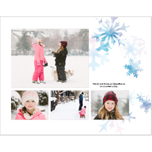 Watercolor Seasons Wall Calendar | Shutterfly