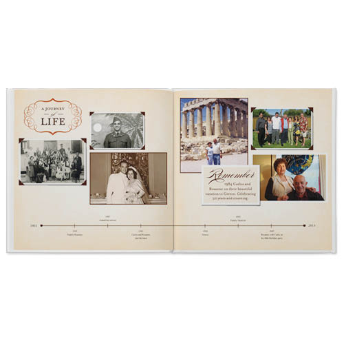 A Life's Story Photo Book | Shutterfly