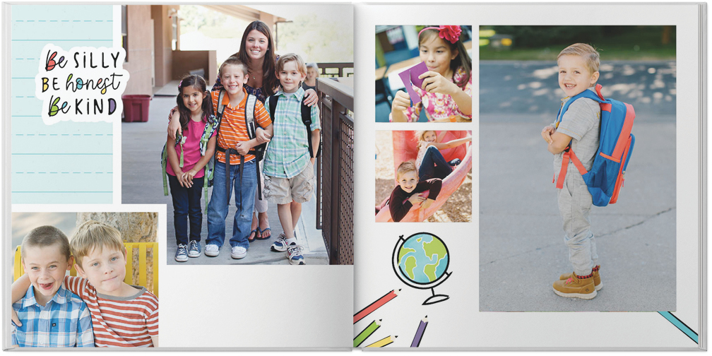 Colorful School Days by Float Paperie Photo Book | Shutterfly