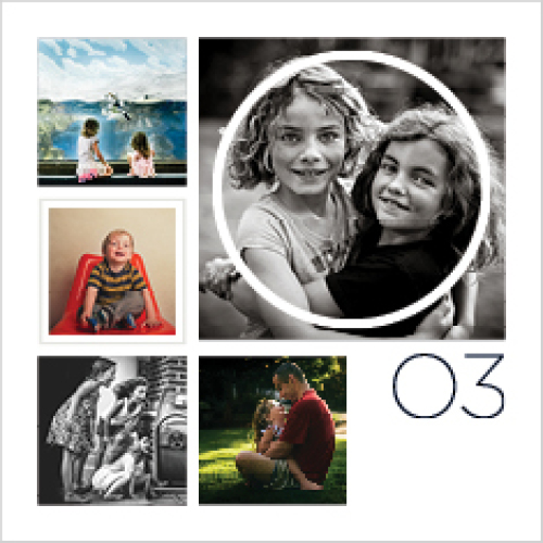 Modern Collage Wall Calendar | Shutterfly