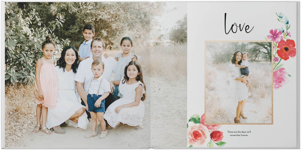 Colorful Florals by Potts Design Photo Book | Shutterfly