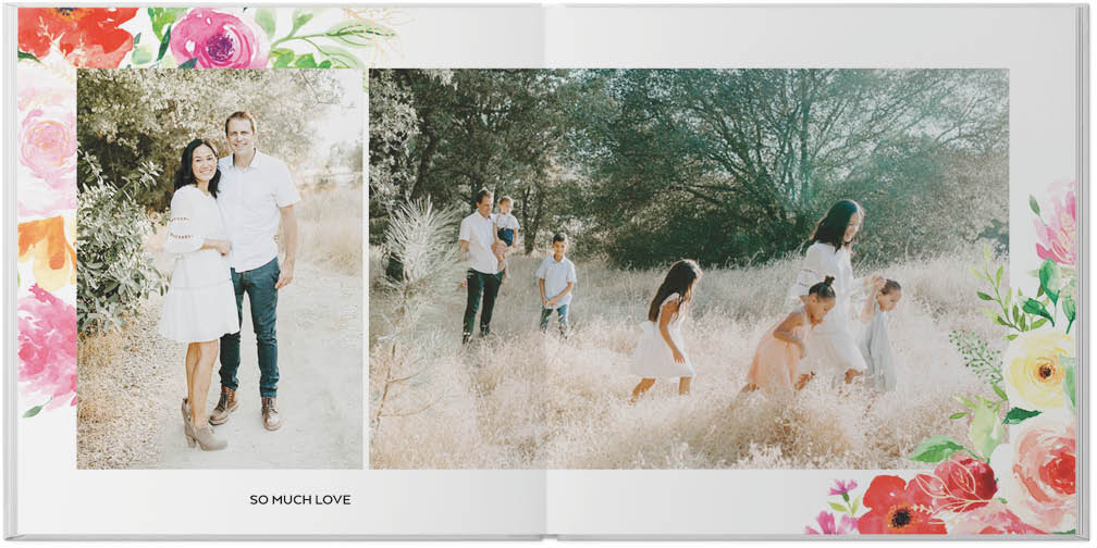 Colorful Florals by Potts Design Photo Book | Shutterfly