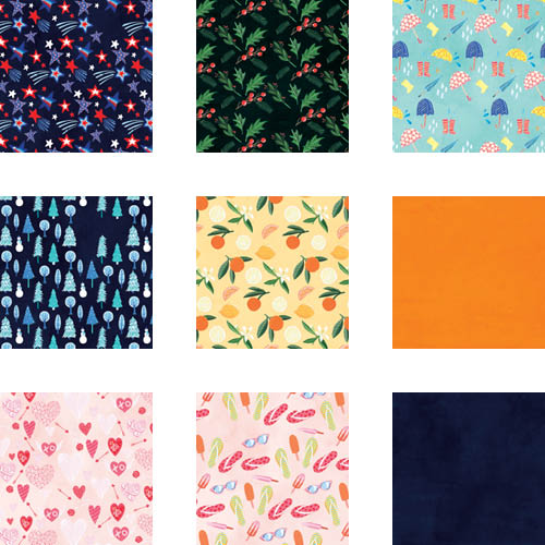 Whimsical Seasons Wall Calendar | Shutterfly