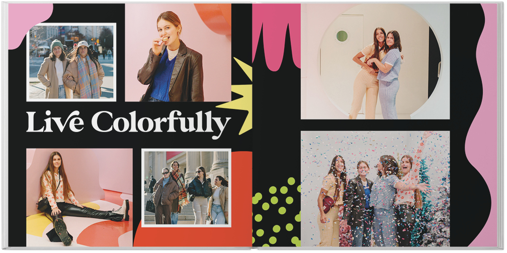 Bright Color Pop Photo Book | Shutterfly