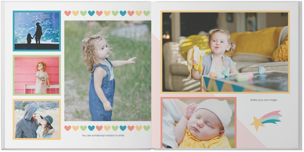 Colorful Childhood Photo Book | Shutterfly