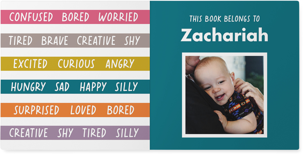 Emotions Children's Board Book | Shutterfly