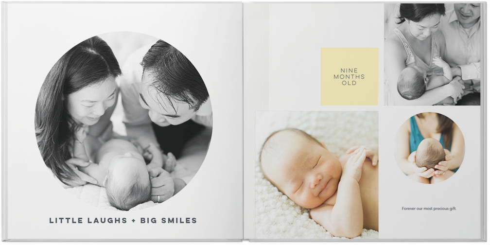 Modern Baby Photo Book | Shutterfly