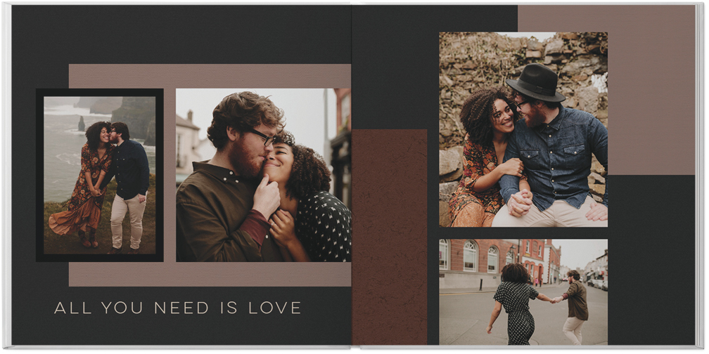 Modern Dark Neutrals Photo Book | Shutterfly