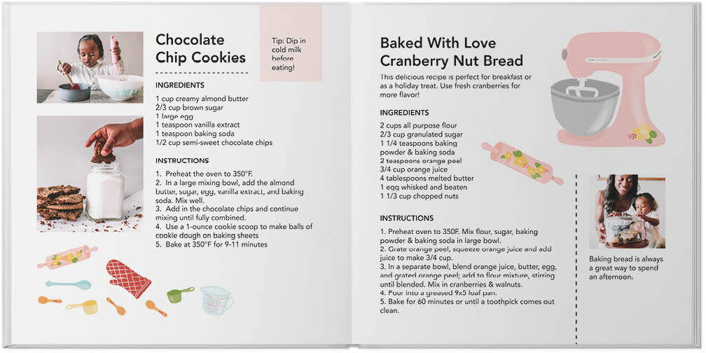 Whimsical Recipes by Slightly Stationery Photo Book | Shutterfly