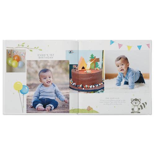 Woodland Baby Photo Book | Shutterfly